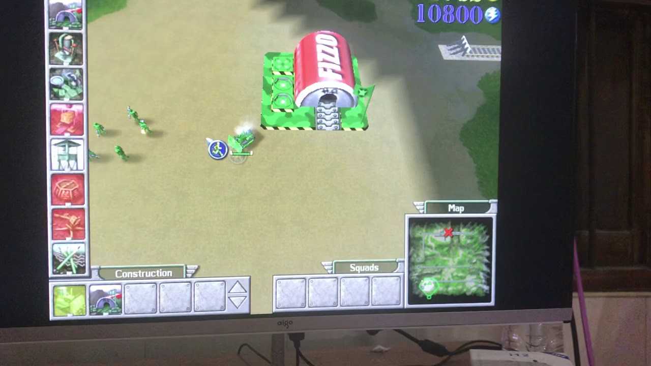 Army Men RTS fast build q - YouTube