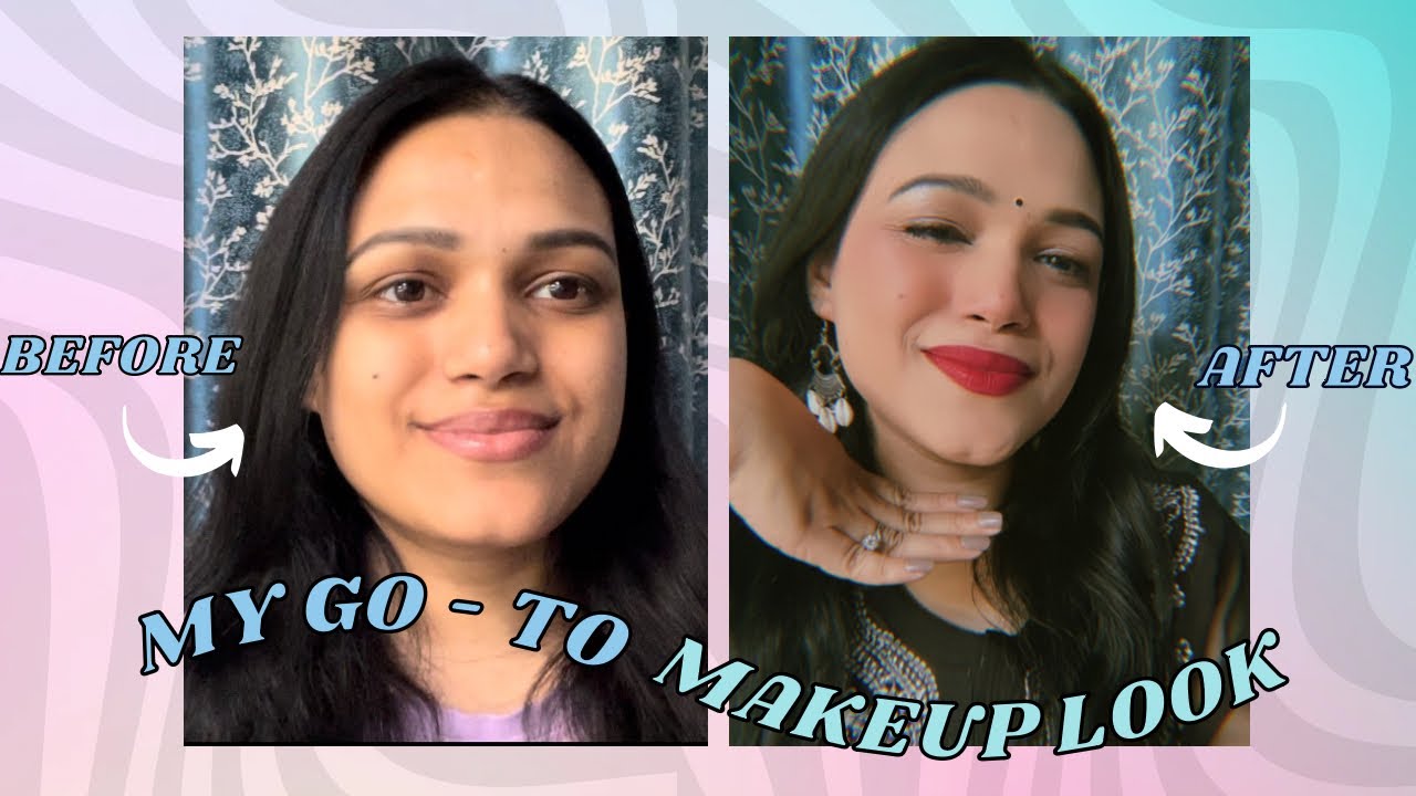 My Go -To Makeup look | Easy steps for makeup - YouTube