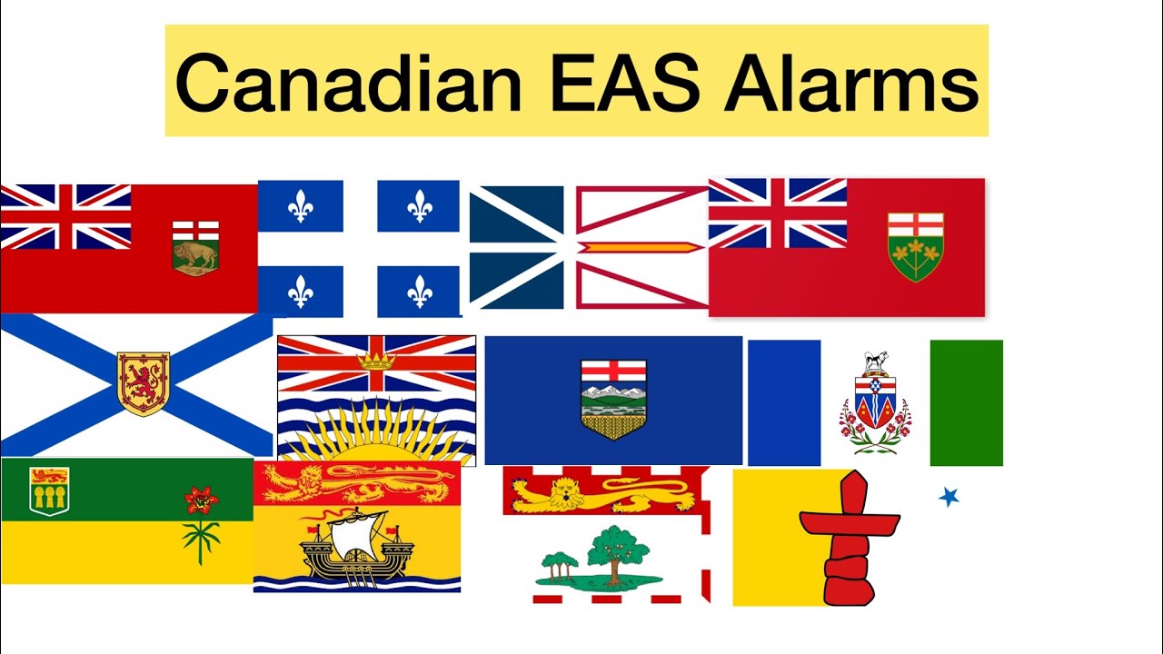 Canadian Provinces And Their EAS Alarms - YouTube