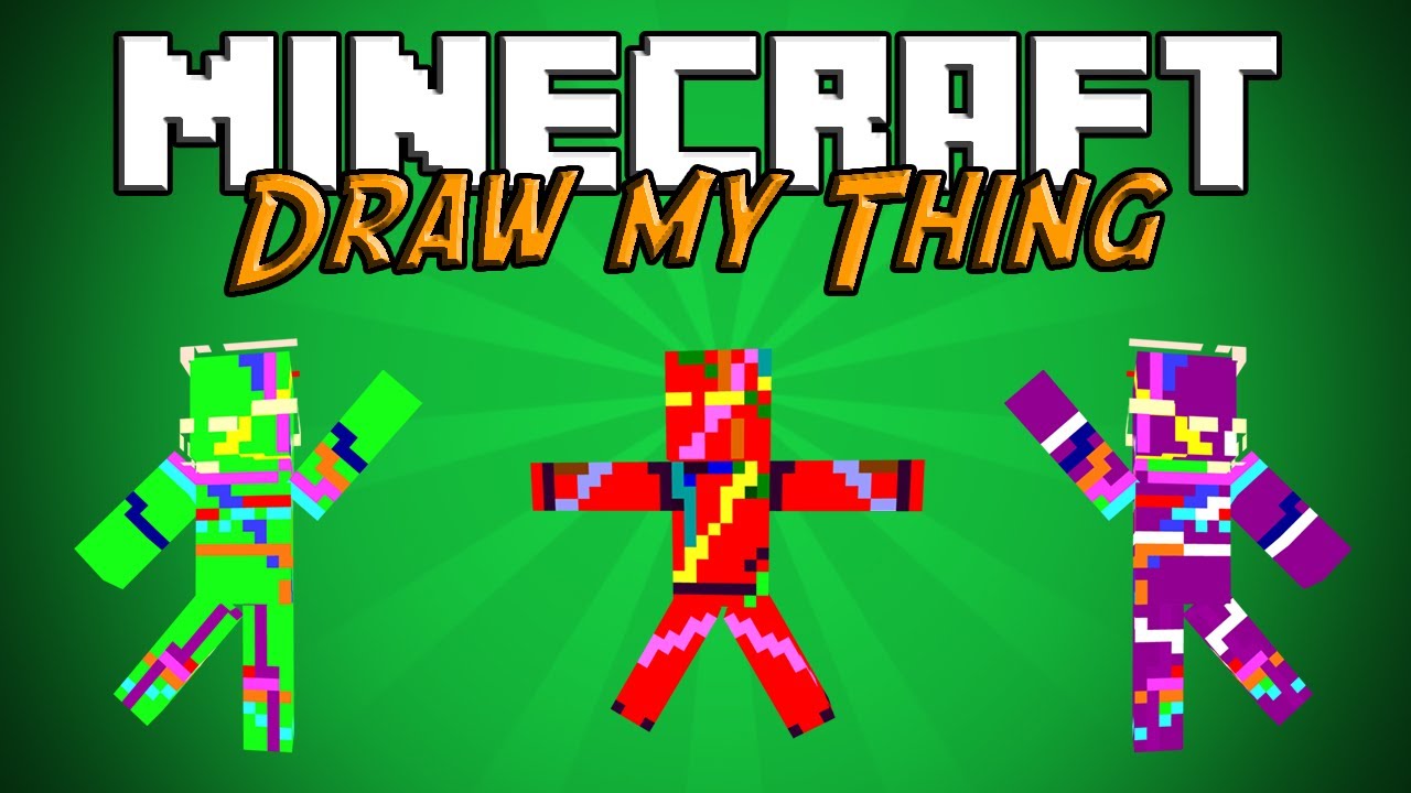 Minecraft: Draw My THING - YouTube