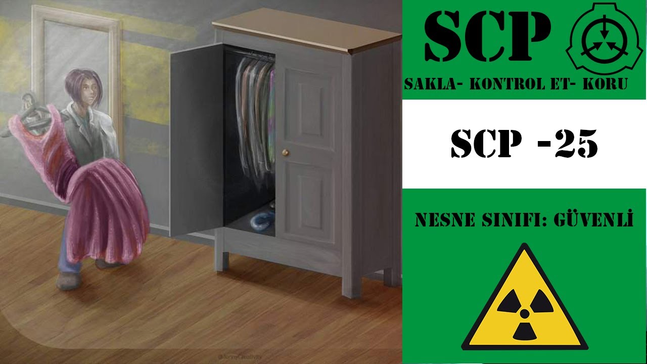 SCP 25 (Garip Gardrop) - YouTube