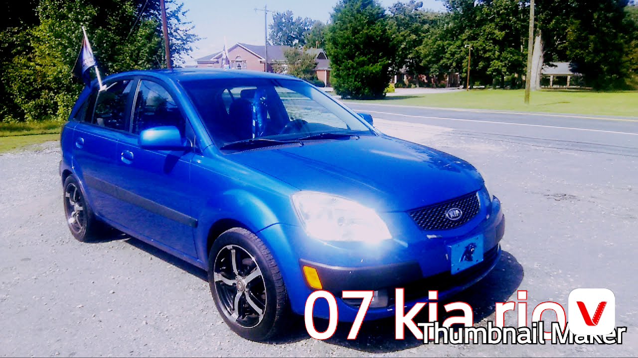 07 Kia Rio5 magnaflow exhaust. - YouTube