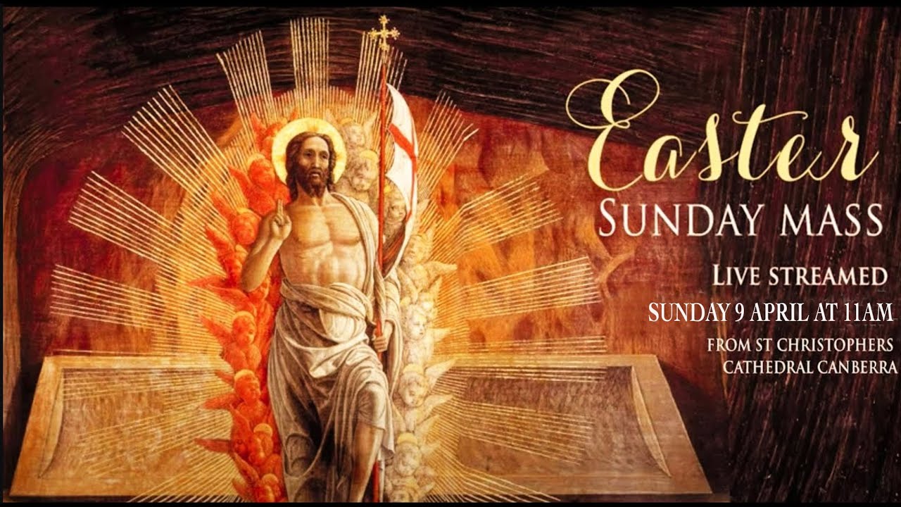 Live stream Easter Sunday Mass online from St Christopher's Cathedral ...
