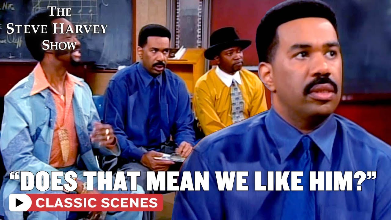 The High Tops Look For A Replacement | The Steve Harvey Show - YouTube