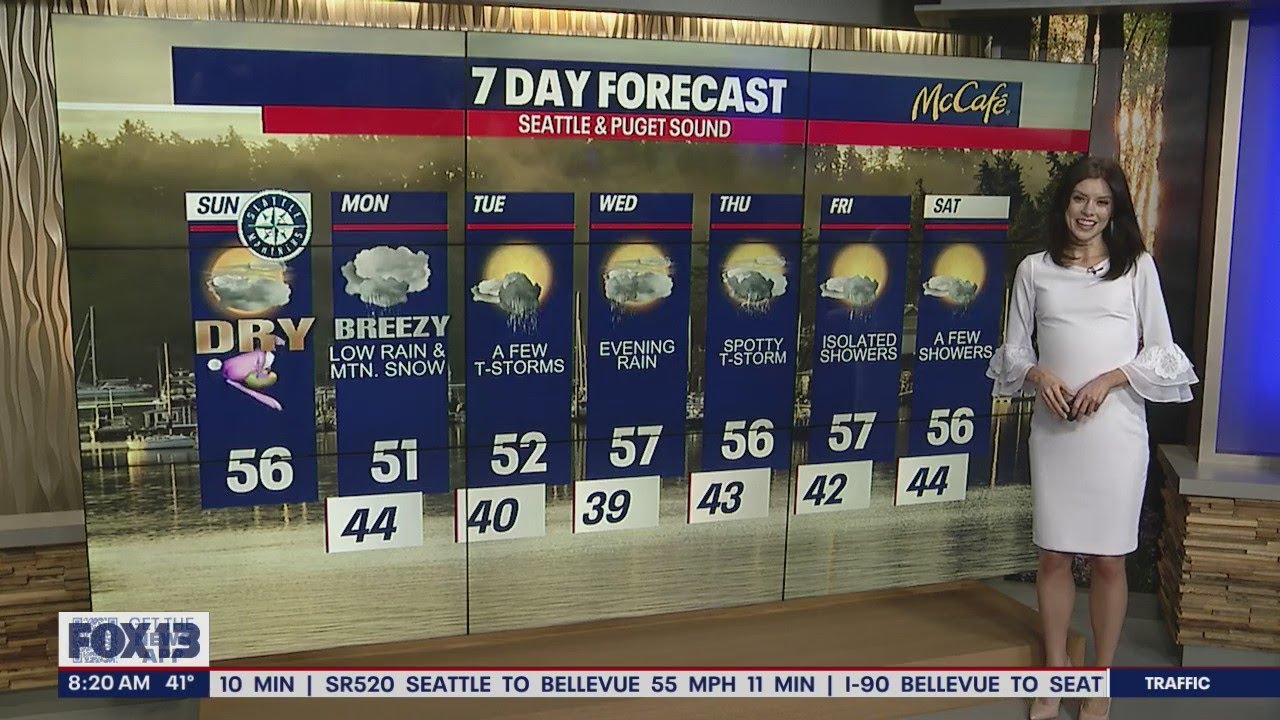 Glorious Easter Sunday forecast! | FOX 13 Seattle - YouTube