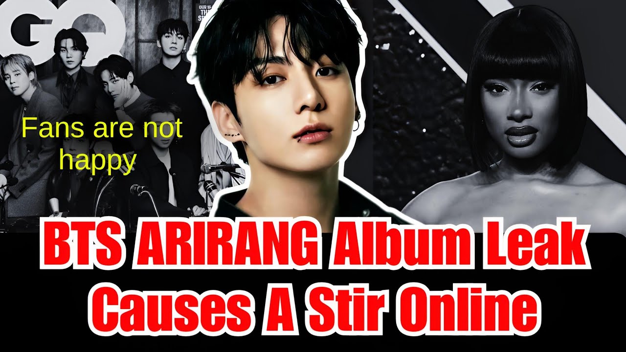 BTS ARIRANG Album Leak Sparks Panic Among Fans - YouTube