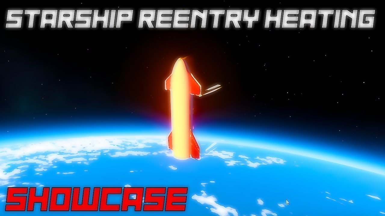 KSP2: Starship showcase of Reentry Heating & Landing in Update 2.0.0 ...