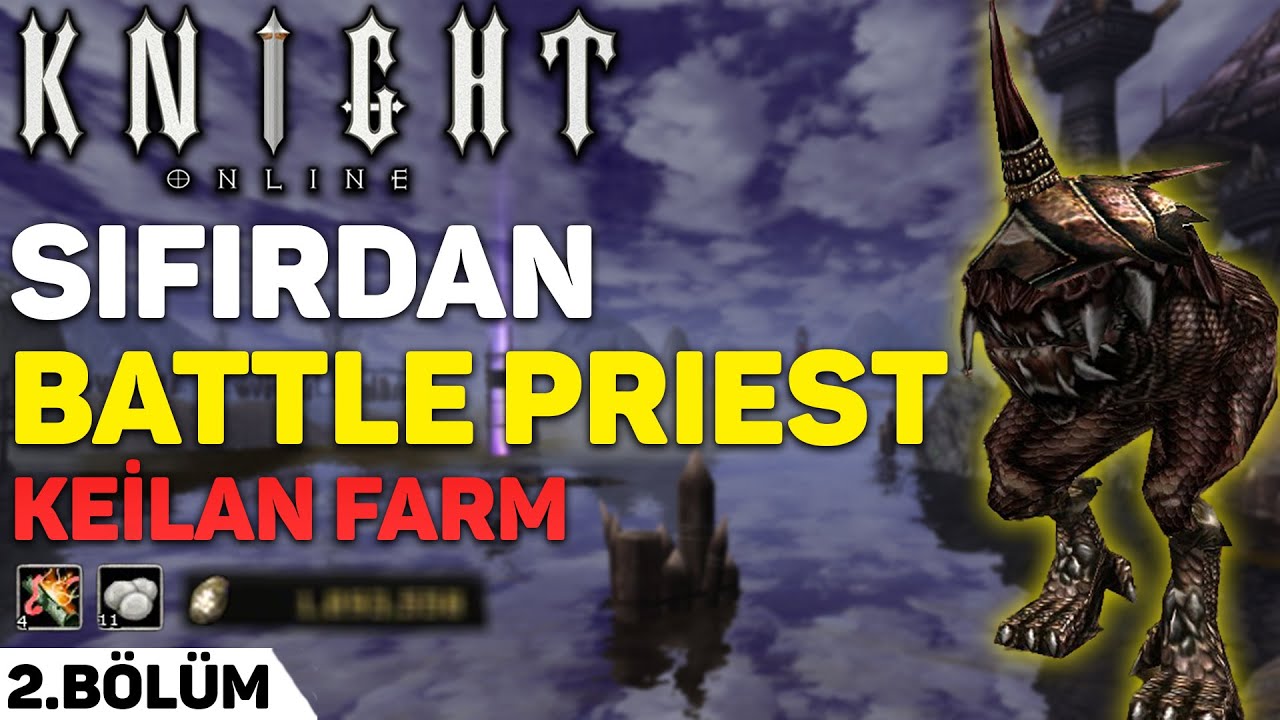 PREMIUMLU SIFIRDAN BATTLE PRIEST | Knight Online | AGARTHA | 2 Saat ...