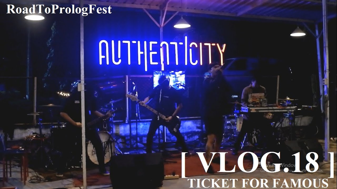 TICKET FOR FAMOUS vlog #18 | Road to Prolog Fest - YouTube