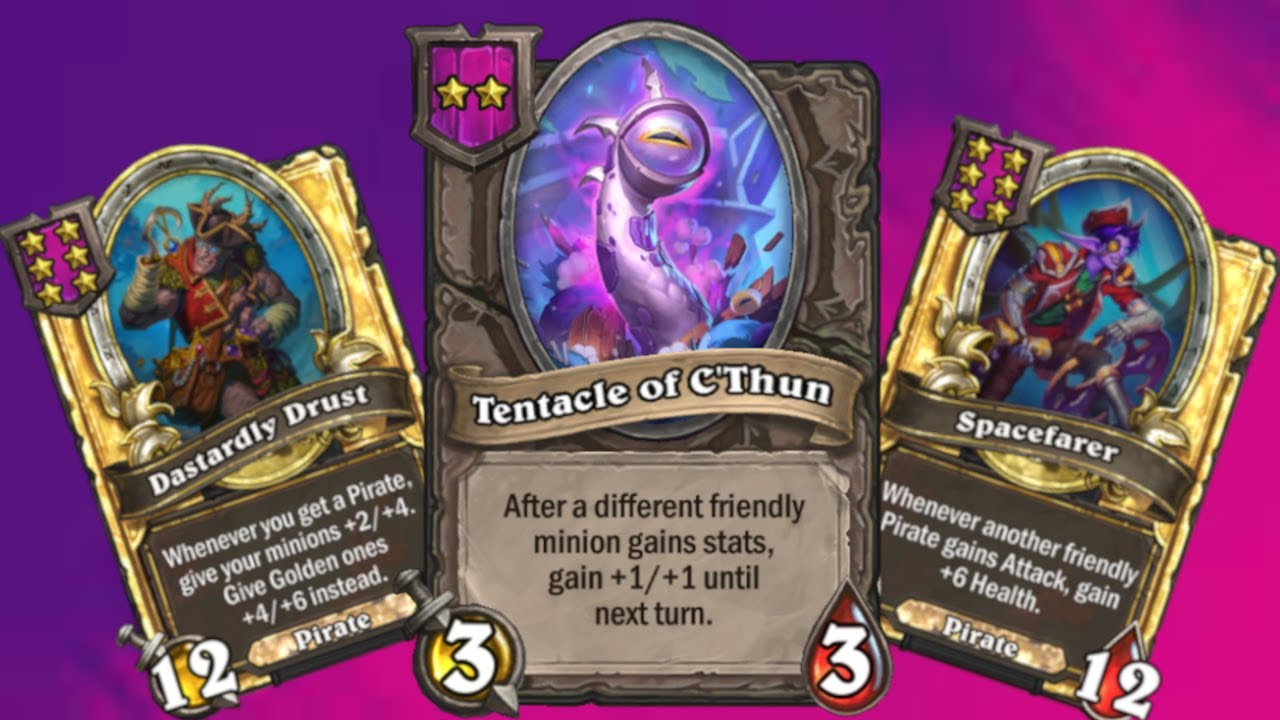 C'thun Allows This Pirate Strategy To Reach NEW Heights! (Hearthstone ...