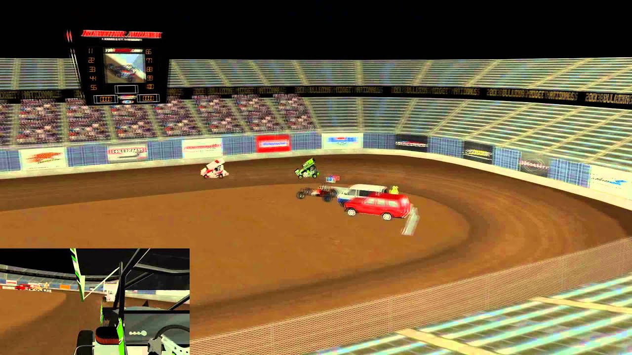 rFactor 600 Micro Sprint's at Kemper - YouTube