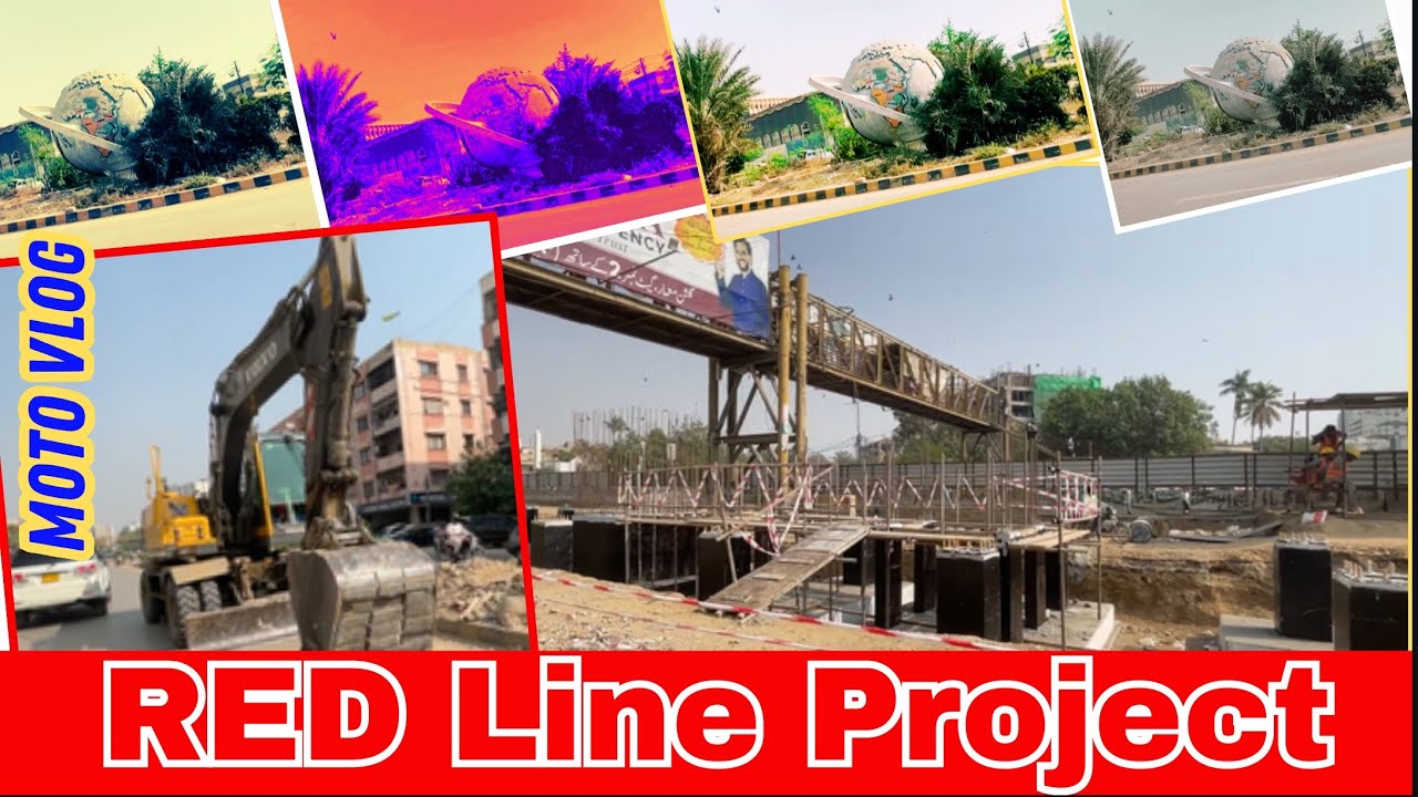Red Line | BRT Bus Line Project| چیلنجنگ پروجیکٹ | کام میں تیزی آ گئی ...