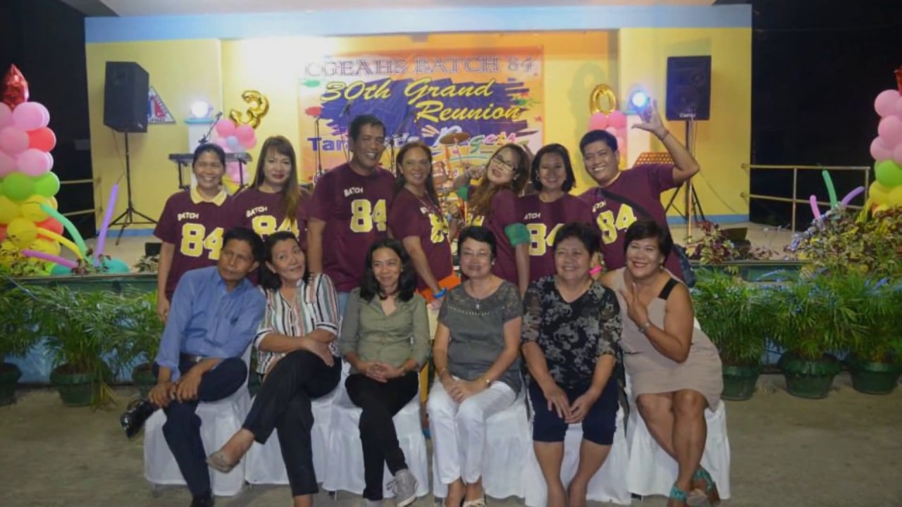 CGEAHS - Batch '84 - Reunion 2014 (The Replay) - YouTube