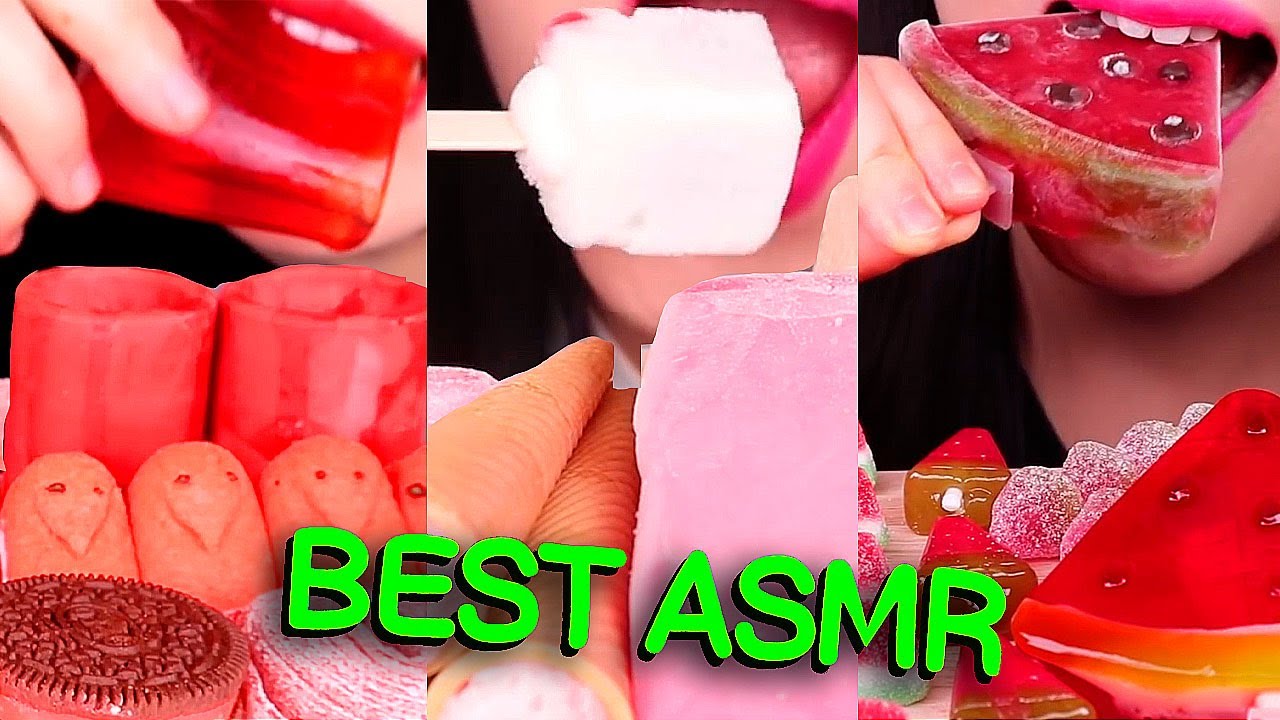Best of Asmr eating compilation - HunniBee, Jane, Kim and Liz, Abbey ...