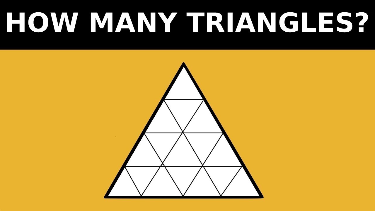 ONLY 12 OF PEOPLE Will Solve These 5 Puzzles How Many Triangles Do only-12-of-people-will-solve-these-5-puzzles-how-many-triangles-do