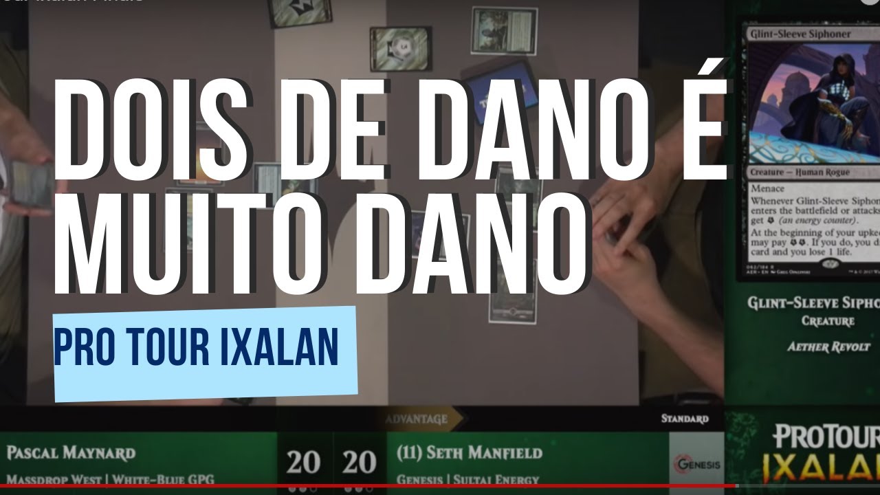 Jogos Clássicos - Seth Manfield x Pascal Maynard - Pro Tour Ixalan ...