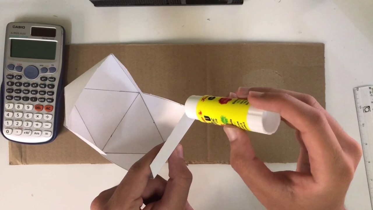 Making an Octahedron Out of Paper - YouTube