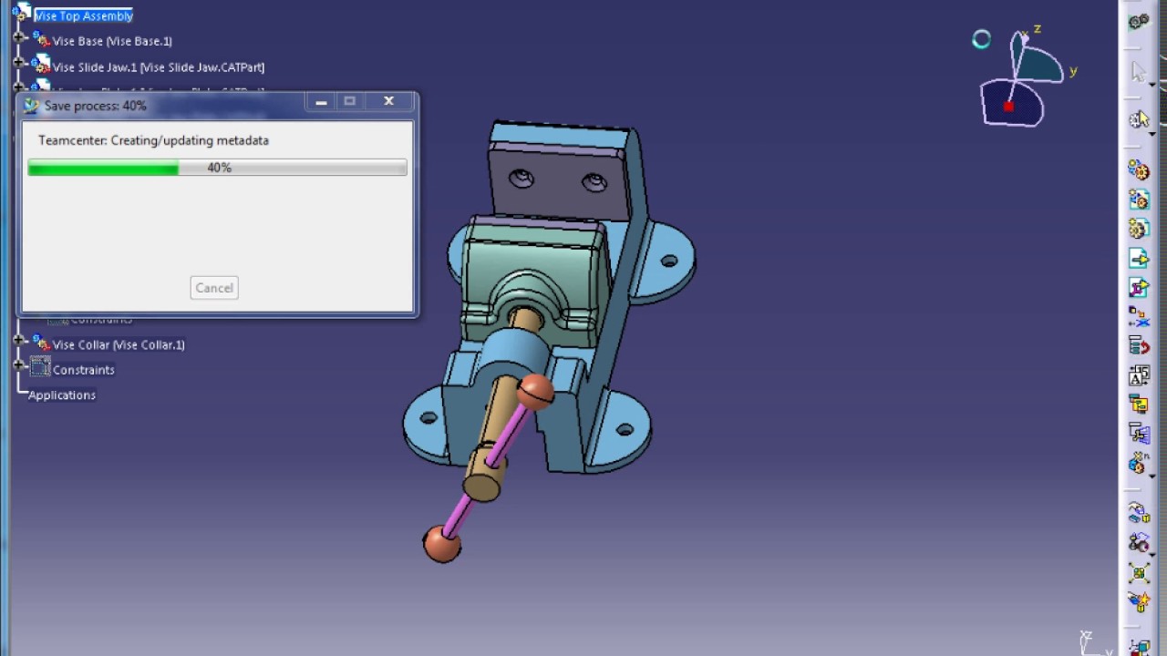 Teamcenter Integration for CATIA - CGR Management (Foreign files) - YouTube