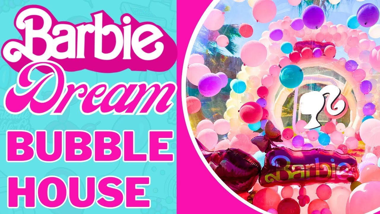 Transforming Inflatable Bubble Into Barbie Dream House - Must Watch ...