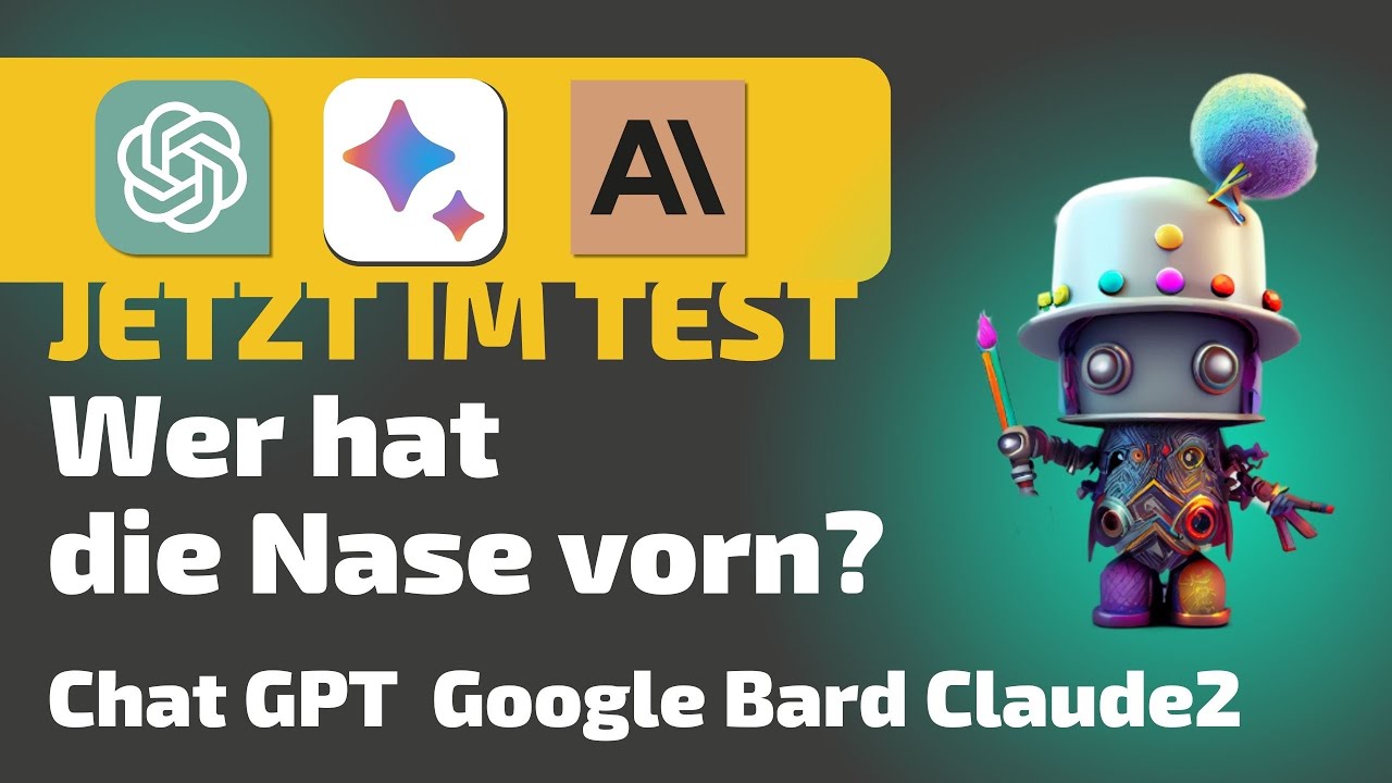 Google Bard, ChatGPT und Claude 2 im Vergleich | Google Brad in ...