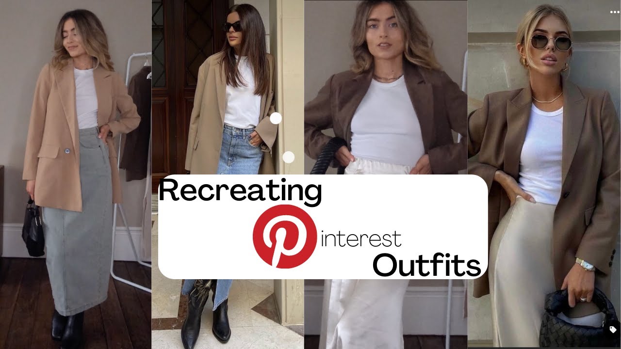 Recreating Aesthetic Pinterest Outfits | Affordable Outfits | Tasha ...
