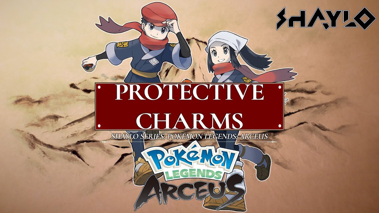 Pokémon Legends: Arceus - Charm Lady Lucille: All Protective Charms ...