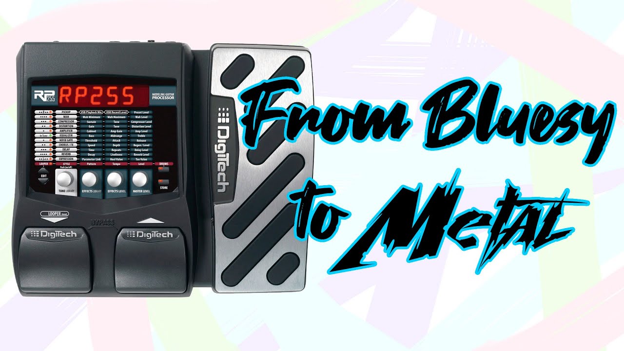 Digitech RP255 || BOSS Katana 50 Mk1 || Squier Affinity Strat - YouTube