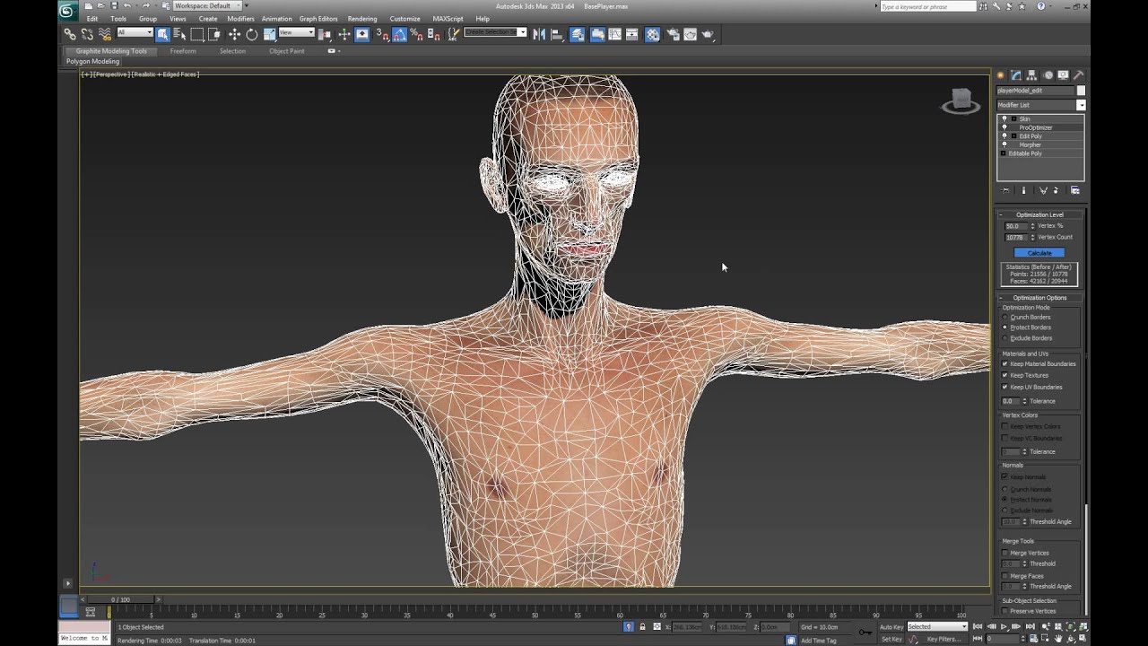 Procedural character design for Unreal 4. (overview) part 2 3ds Max ...