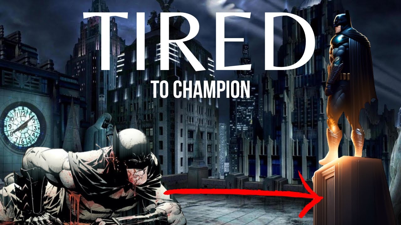 I’m Tired… Do it anyways| Batman motivational speech - YouTube
