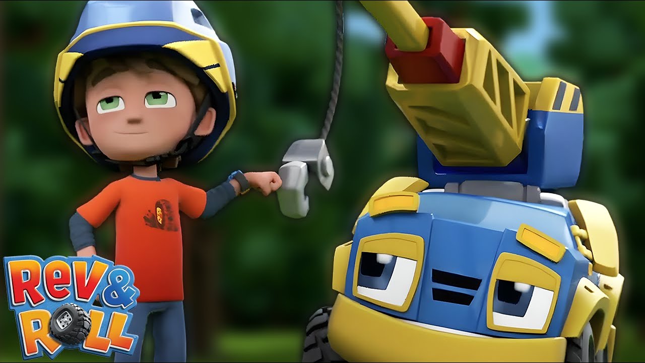 Anything You Can Do | Rev & Roll | Cartoons for Kids - YouTube