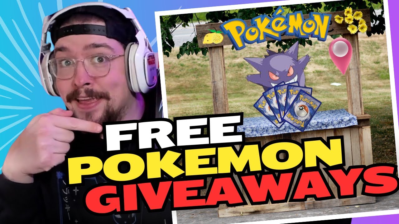 Giving Away Pokemon Cards to Subs!!! - YouTube