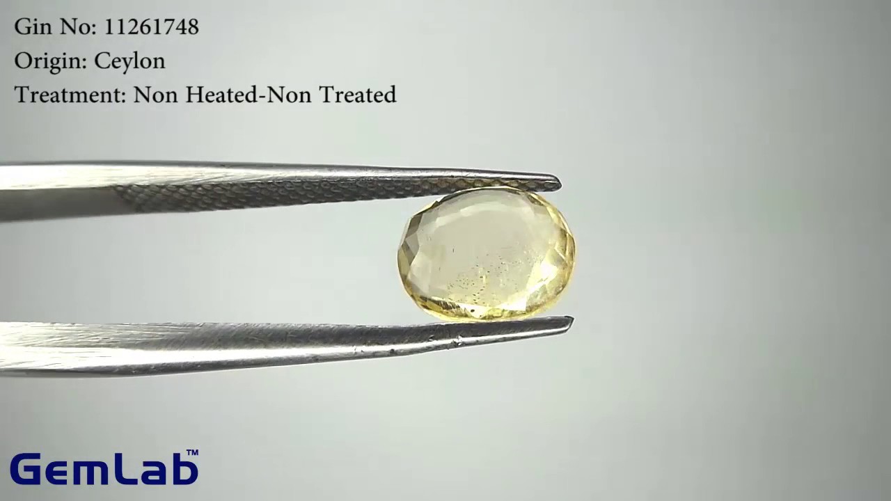 Ceylon Pushparaaj-Guru Ratna 2.2CT (3.66 Ratti) GIN- 11261748 - YouTube