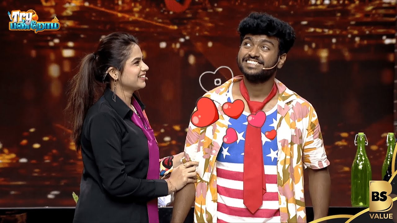 Harshath Khan-க்கு அடிச்சது பாரு Luck 😆 | Try Panrom | Bs Value - YouTube