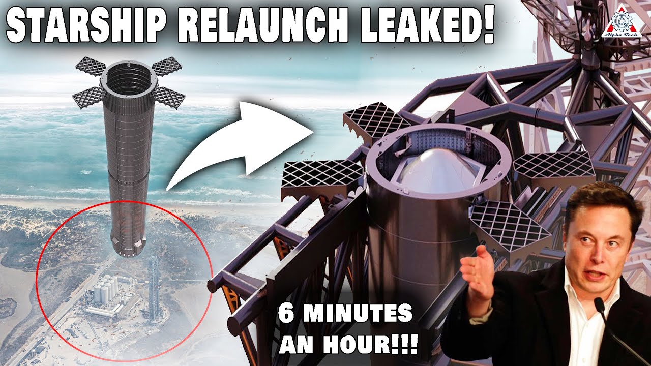 Elon Musk's NEW LEAKED on Starship Super Heavy relaunch will blow your ...