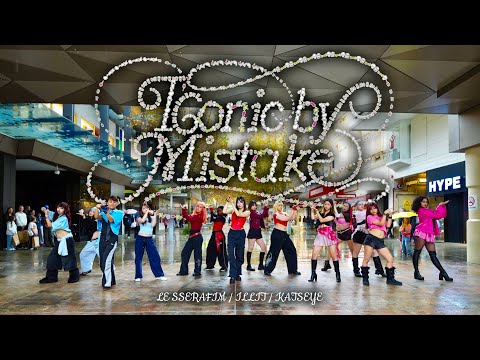 [KPOP IN PUBLIC] ICONIC BY MISTAKE' LE SSERAFIM (르세라핌) x ILLIT (아일릿) x KATSEYE COVER | DDD |PERTH|AU