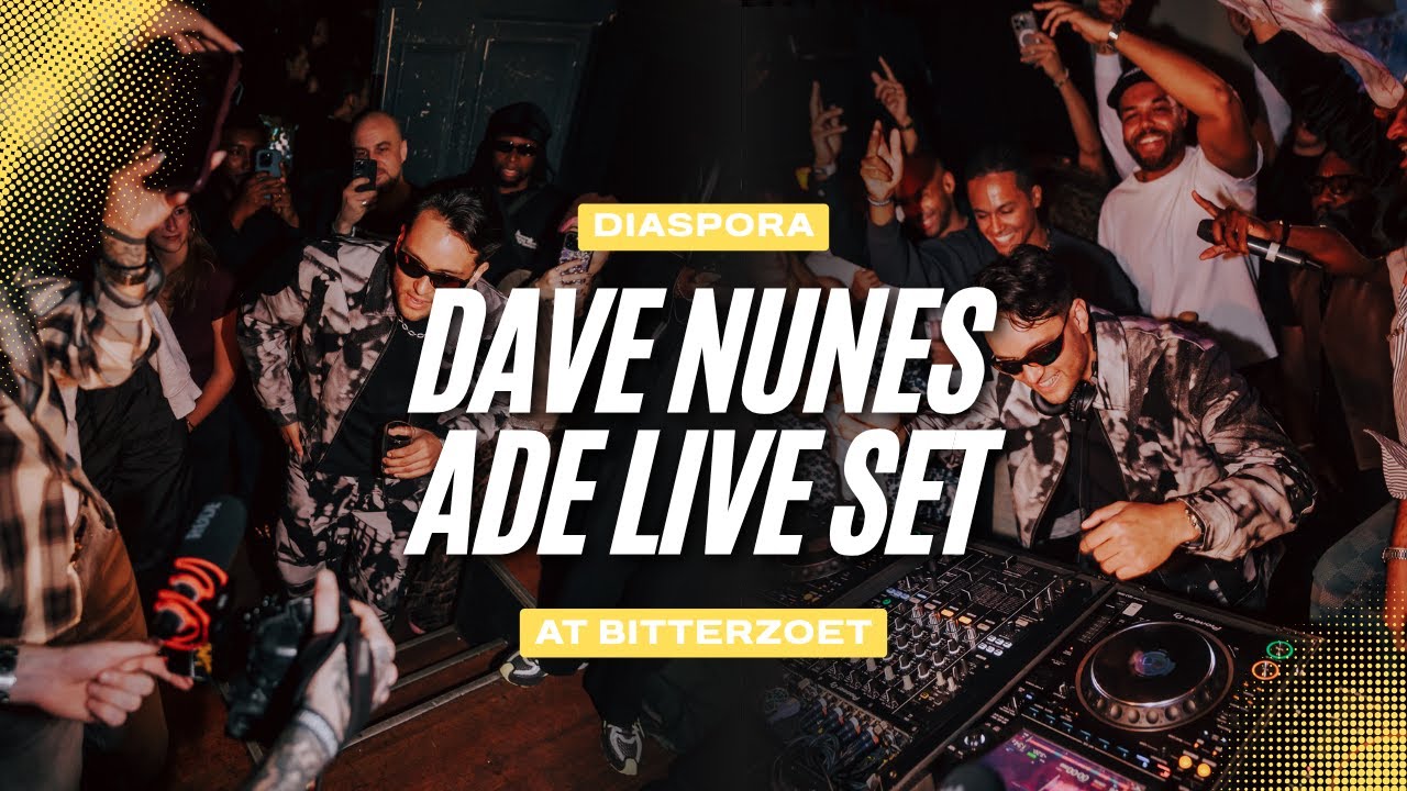 Dave Nunes Live Set @ ADE Diaspora at Bitterzoet | Afro Electronic ...