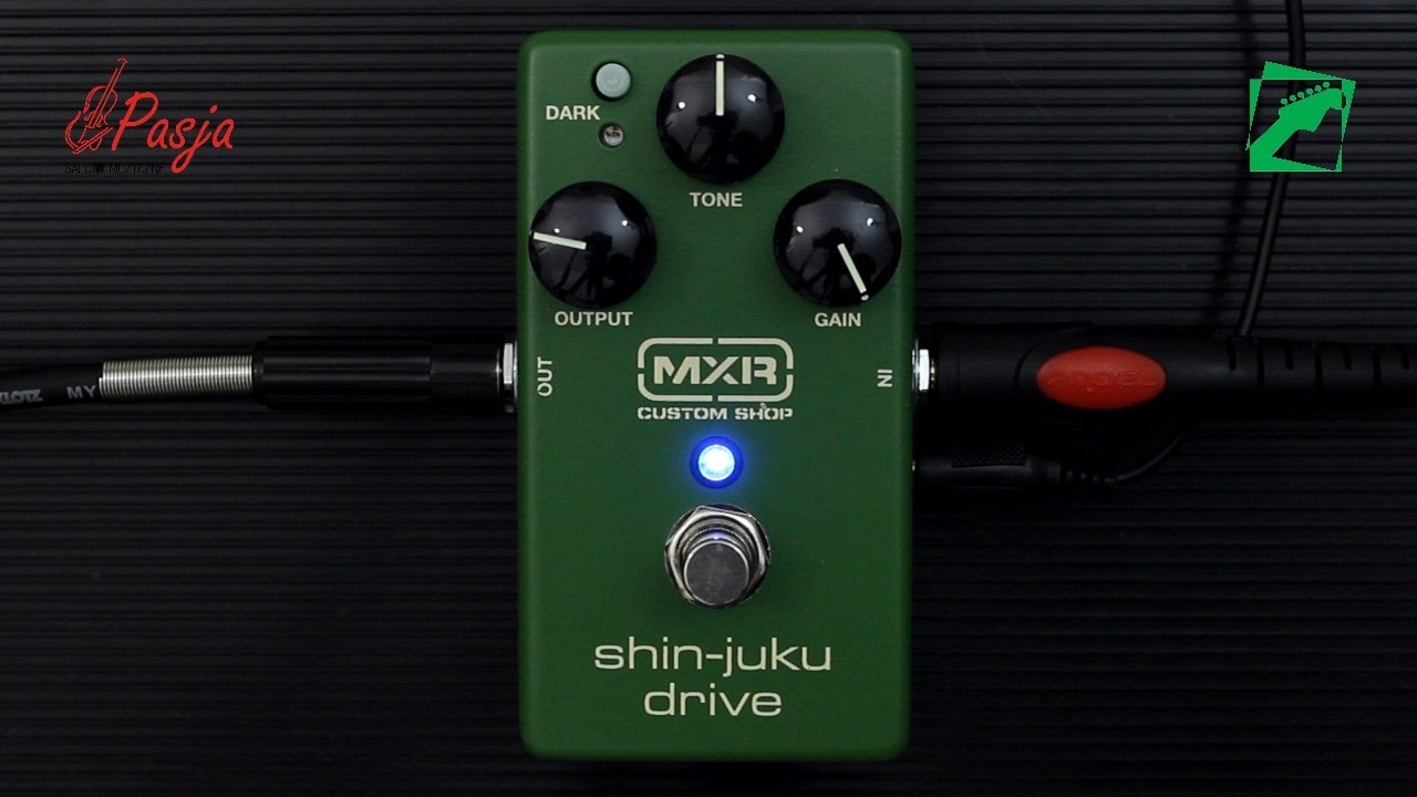 MXR shin-juku drive - demo, reamping test - YouTube