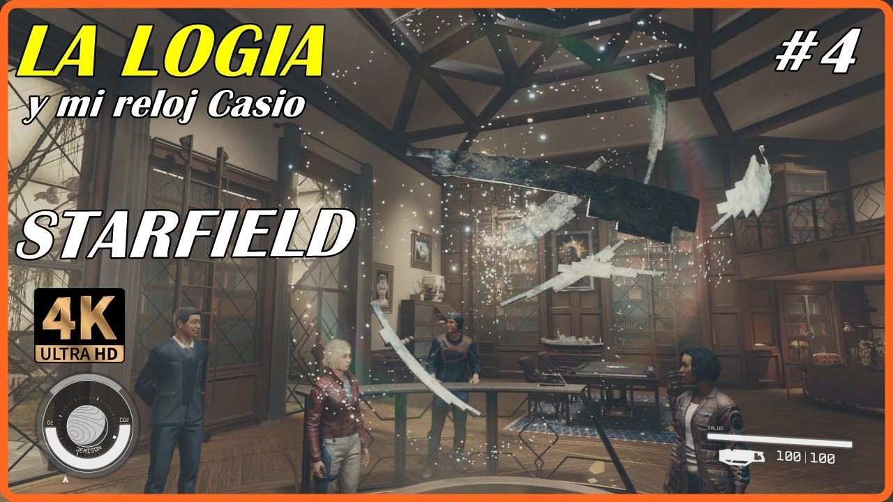 STARFIELD #4 | Conocemos "La Logia" gracias a nuestro "CASIO" 🧑🏻‍🚀 ...