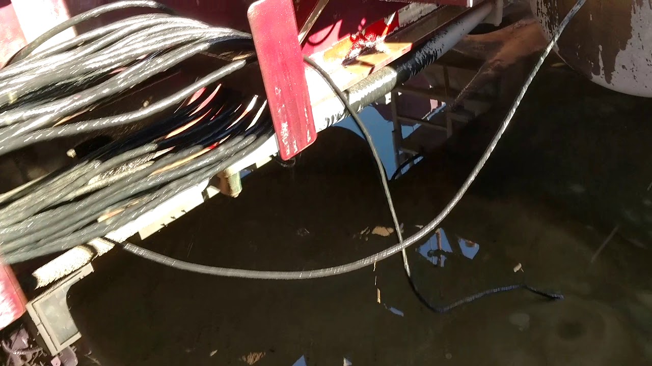 Frac pump threw a piston - YouTube