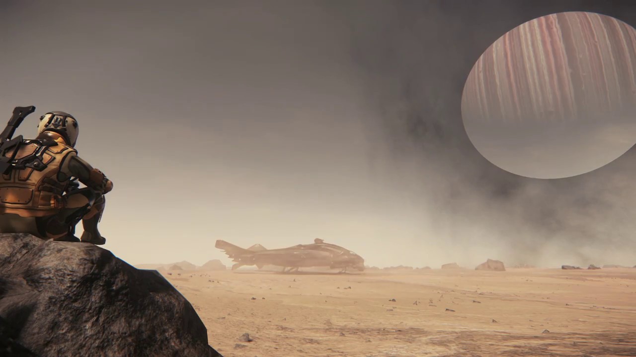 Star Citizen Alpha 3.0 - Planetside Recording - Crusader (Gas Giant ...