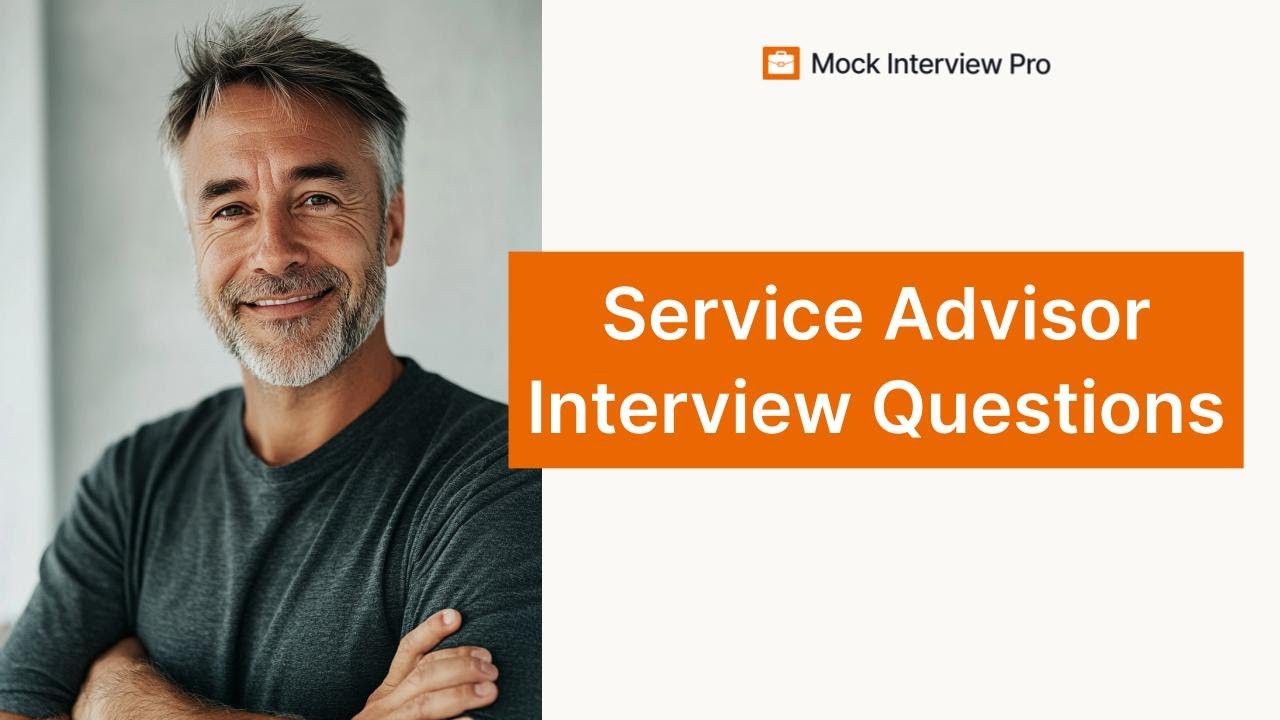 Service Advisor Interview Questions and Answers - YouTube