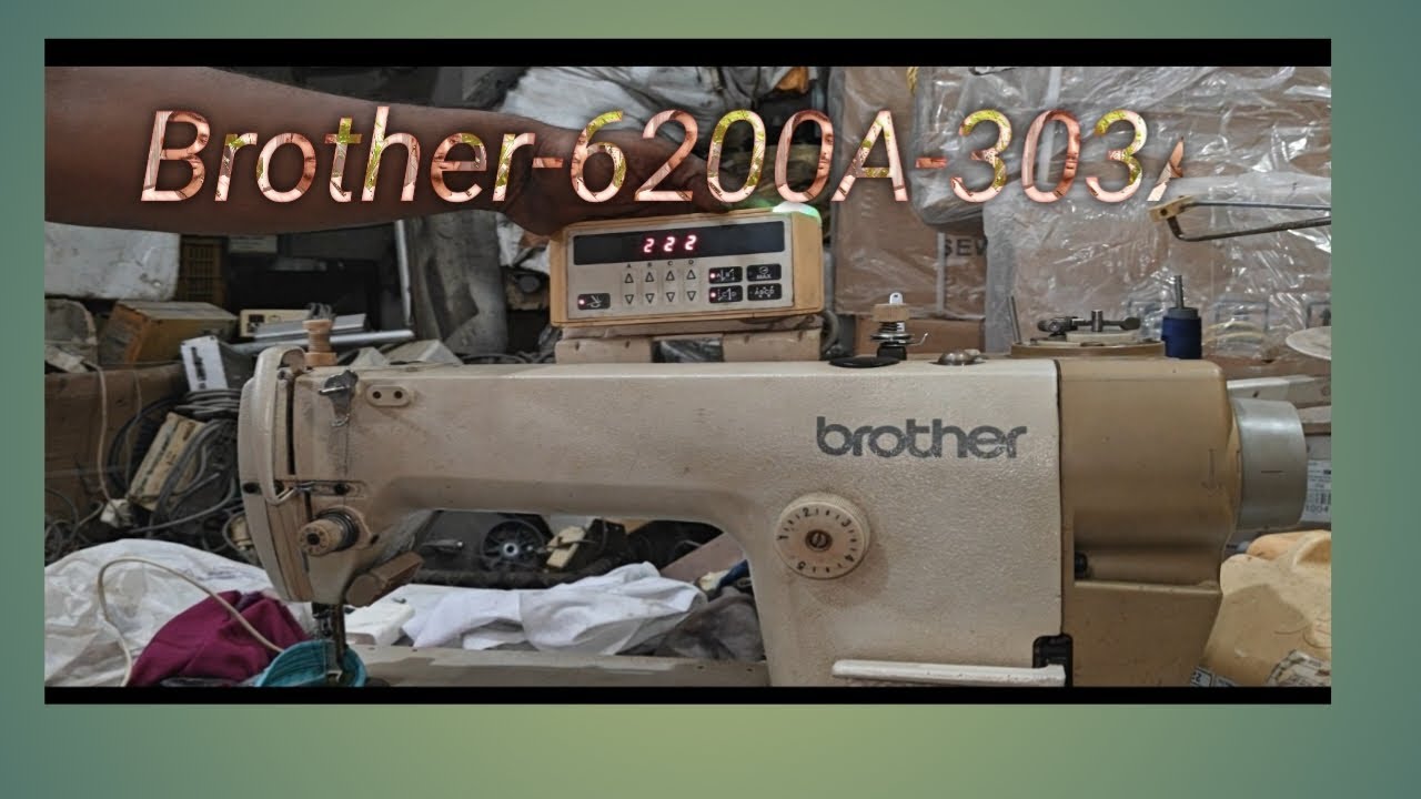 BROTHER-6200A-303 - YouTube