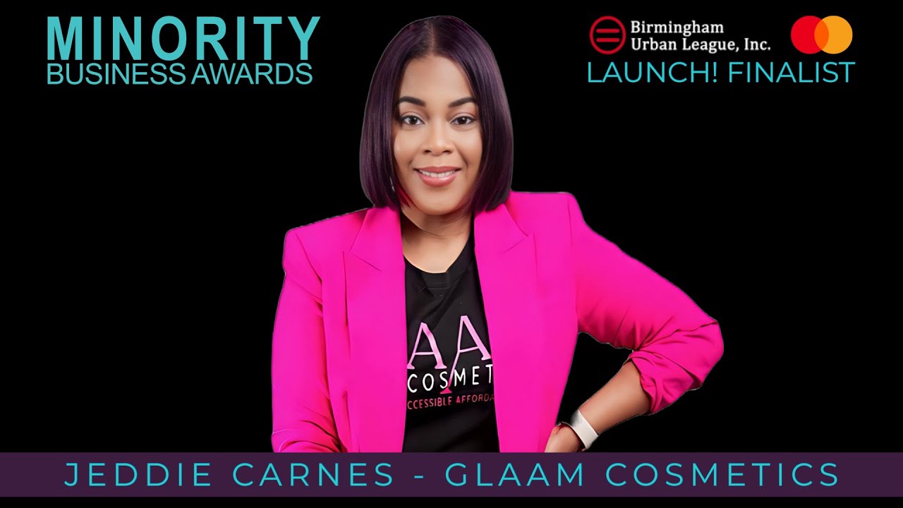 Minority Business Awards - LAUNCH! GLAAM Cosmetics - YouTube