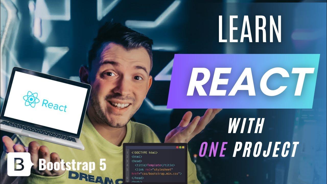 React JS Full Course 2025 - Build a Project from Scratch in 2 Hours - YouTube