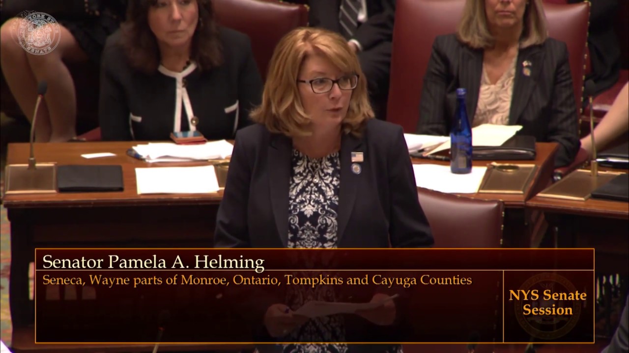 New York State Senator Pam Helming Offers Amendment To Protect Born ...