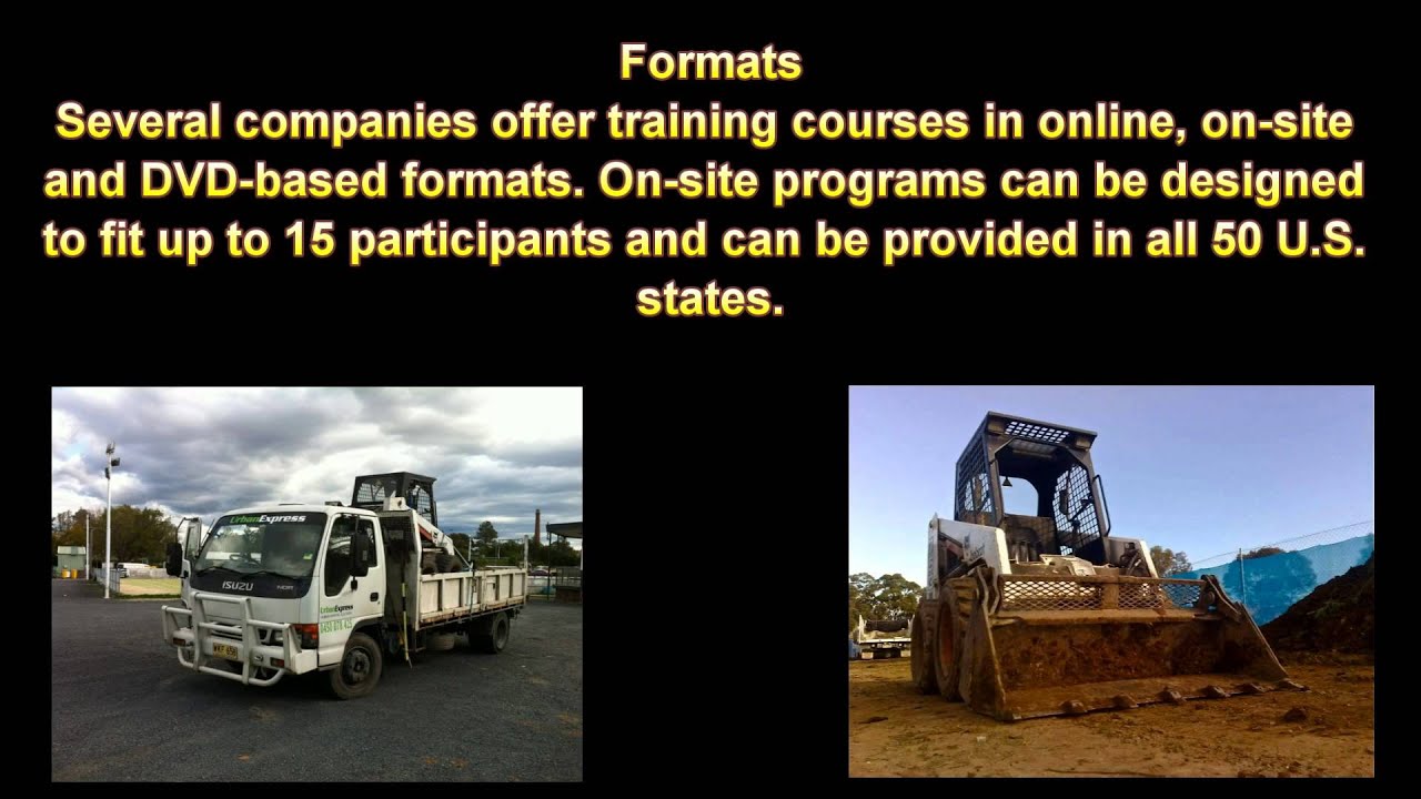 Bobcat Safety Training - YouTube