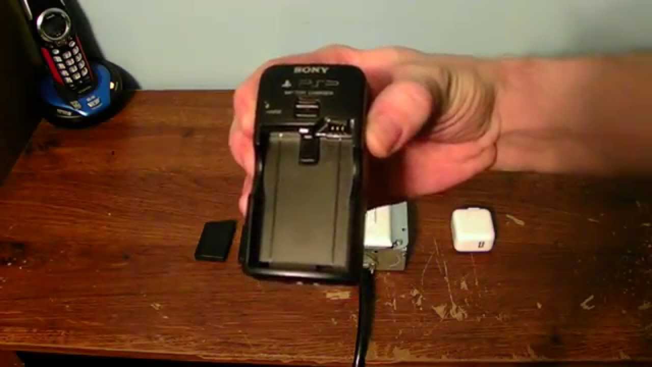 SONY PSP BATTERY CHARGER - YouTube