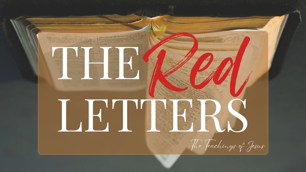 The Red Letters (Week 9) Luke 7:36-50 (Forgiveness) - YouTube