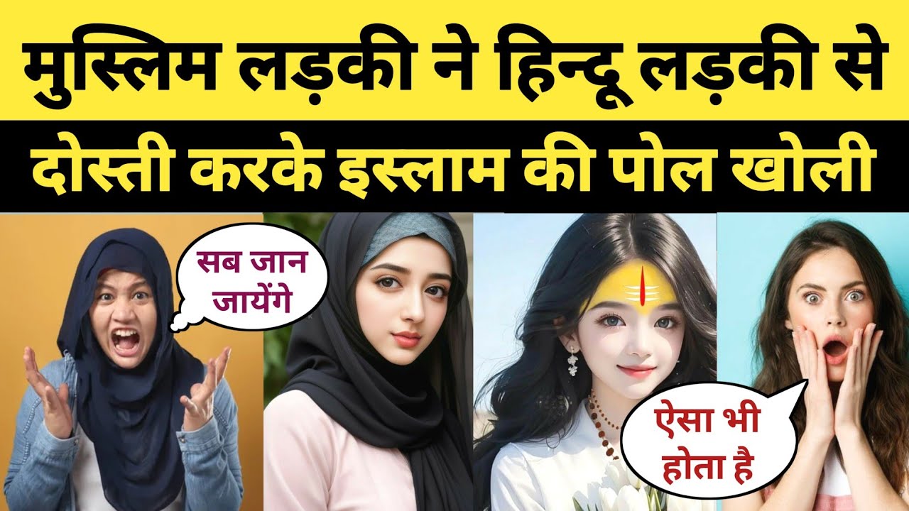 Hindu Girl And Muslim Girl Friendship Problem | Hindu Muslim Love Story ...