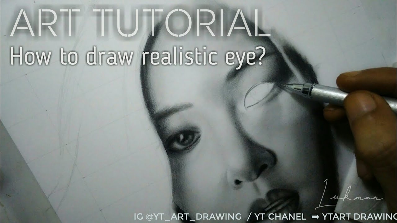 Tutorial membuat mata realis / cara membuat mata realis dengan mudah ...